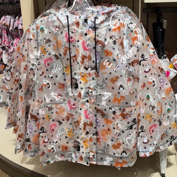 Rain Jacket Disney Cats And Dogs Collection Print